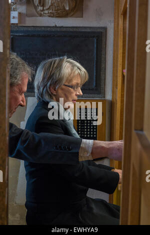 Organist playing the organ in Our Lady Chapel, Liverpool Cathedral ...
