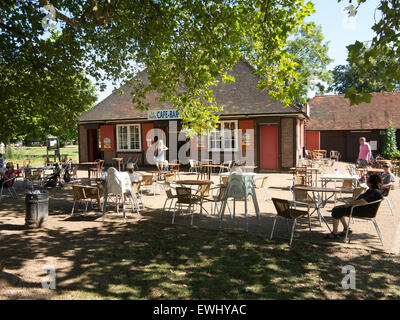 La Baita Trattoria Cafe on Clapham Common Park Stock Photo - Alamy