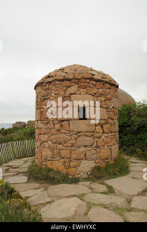 Restored Customs Officers' shelter and hiding place neat Ploumanac'h on ...