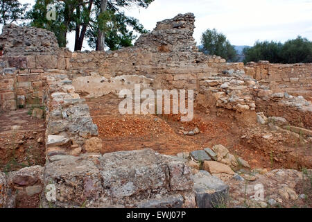 Sparta, Greece Ancient ruins remains in Peloponnese Stock Photo - Alamy
