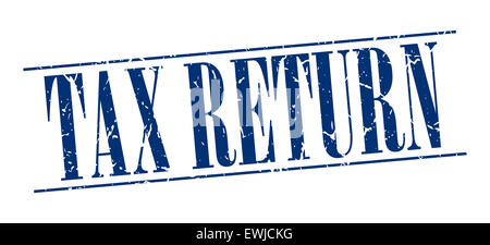 return blue grunge vintage stamp isolated on white background Stock ...