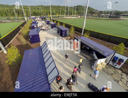 Baseball diamonds lake Point Sports Complex. Georgia Stock Photo - Alamy