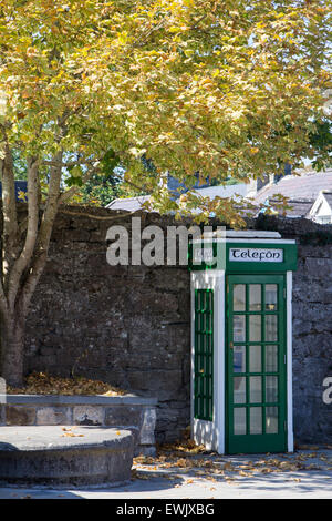 Irish telephone box Stock Photo - Alamy