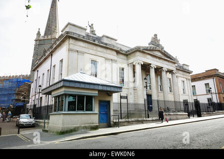 Londonderry (Derry) courthouse, Bishop Street was built in 1813 Stock ...