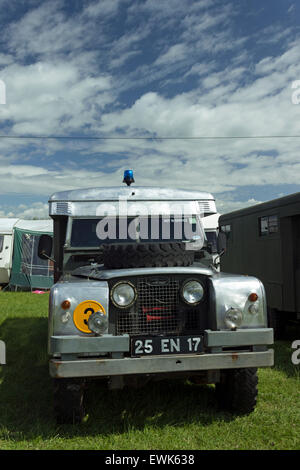 Land Rover. Fylde Vintage and Farm Show 2015 Stock Photo - Alamy