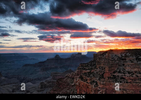 Angels Window Walhalla overlook North Rim Grand Canyon National Park ...