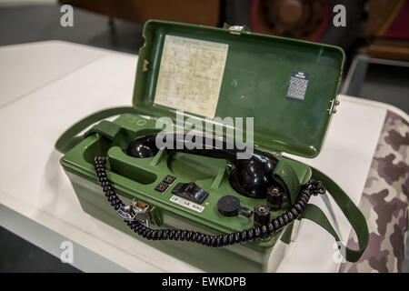 Field telephone, German Wehrmacht, World War II Stock Photo - Alamy