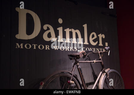 Daimler Motor works coventry sign Coventry Stock Photo - Alamy