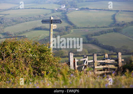 Dorset sign, Dorset Britain UK Stock Photo - Alamy