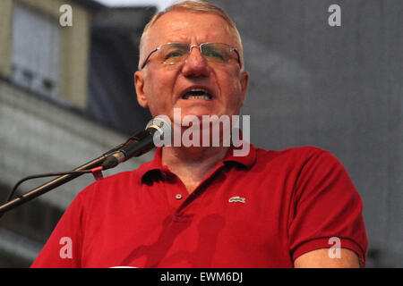Belgrade, Serbia. 28th June, 2015. Serbian President Tomislav Nikolic ...