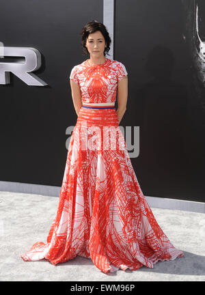 Sandrine Holt attending "Terminator Genisys" premiere held at the Dolby ...