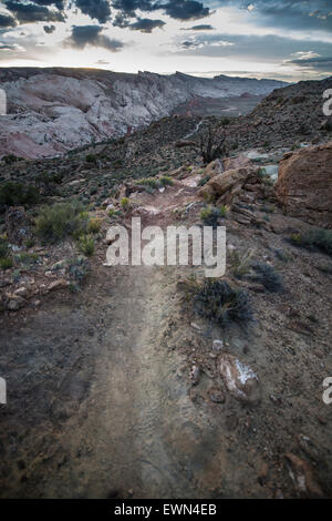 Brimhall Natural Bridge Trail Capitol Reef National Park Stock Photo ...