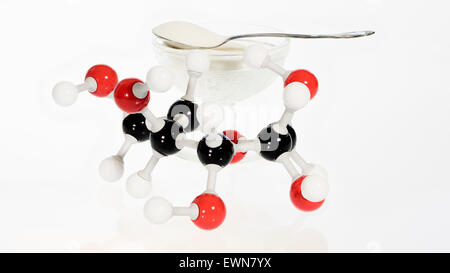 Molecule model of Glucose Stock Photo - Alamy