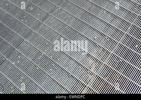 silver metal grate background Stock Photo - Alamy