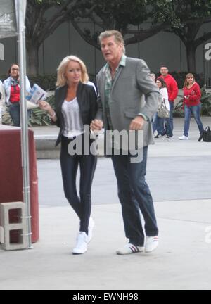 David Hasselhoff takes his Welsh girlfriend Hayley Roberts to the ...