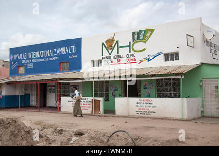 Mongu, Capital of Western Province, Zambia, Africa Stock Photo - Alamy