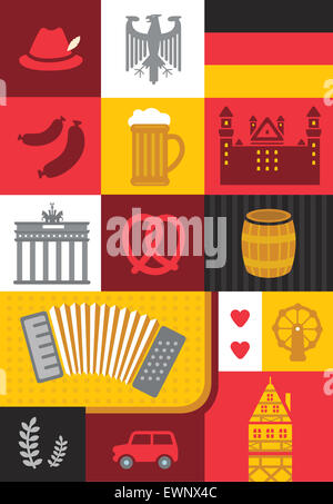 travel landmarks of Germany Stock Photo - Alamy