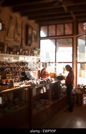Small town country store and mercantile in upstate New York Stock Photo ...