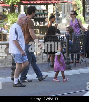 Ron Livingston takes his film actress wife Rosemarie DeWitt and their ...