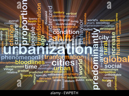Urban planning concept word cloud background Stock Photo - Alamy