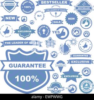 Sticker set for design. Usable for different business design Stock ...