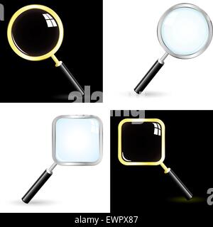 Magnifier. Usable for different design Stock Vector Image & Art - Alamy