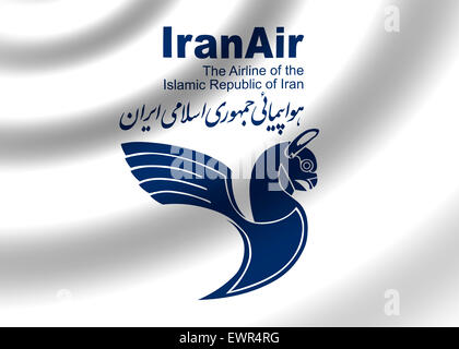 Iran Air logo symbol icon flag emblem sign Stock Photo - Alamy
