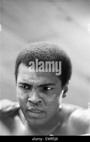 Muhammad Ali training at his camp in Deer Lake Pennsylvania. 23rd ...