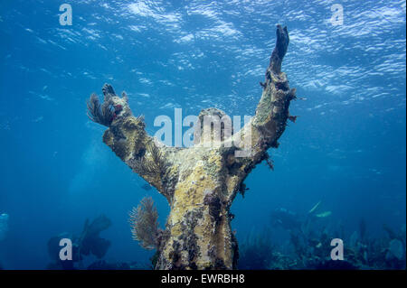 Christ Abyss statue Stock Photo - Alamy