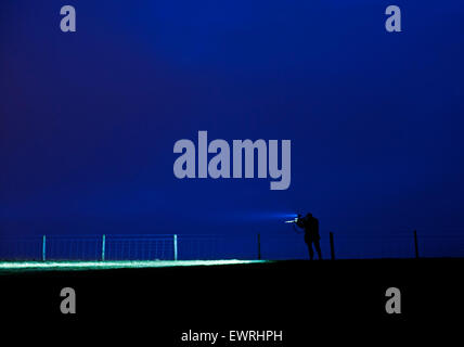 Night shooting for vermin Stock Photo - Alamy