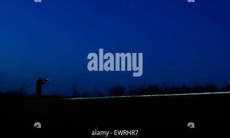 Night shooting for vermin Stock Photo - Alamy