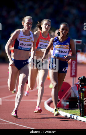 Maureen KOSTER (Netherlands, Holland) competing in the Women's 5000m ...