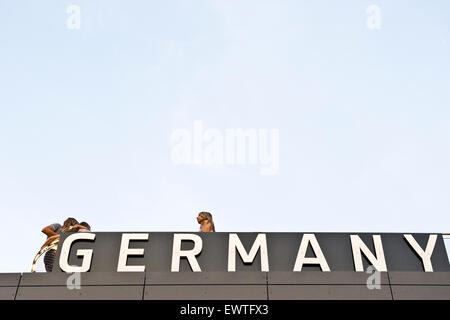 Italy, Milan, EXPO 2015, Germany pavilion Stock Photo - Alamy