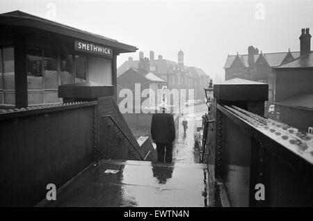 Smethwick Rolfe Street railway station, Smethwick, a town in the ...