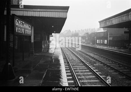 Smethwick Rolfe Street railway station, Smethwick, a town in the ...