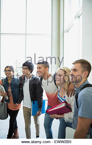 A group of Indian young college students posing for photo Stock Photo ...