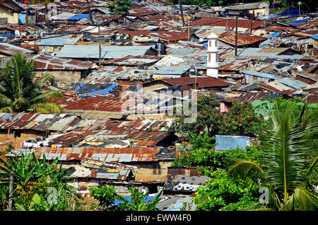 Slums of Freetown, Sierra Leone Stock Photo - Alamy