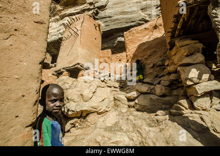 Mali, Dogon Country, Bandiagara Cliffs classified as World Heritage by ...