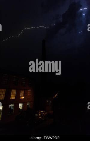 Carleton Mill, Carleton In Craven Stock Photo - Alamy