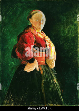 Portrait of Mari Clasen by Halfdan Egedius Stock Photo - Alamy