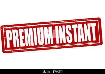 Stamp with text instant bonus inside, illustration Stock Photo - Alamy