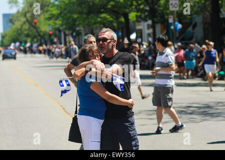 St Jean Baptiste Parade, Montreal, Quebec Stock Photo - Alamy