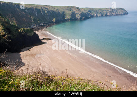 Musselwick Sands near Marloes. Photo taken from Pembrokeshire Coast ...