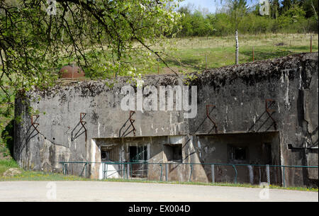 Ouvrage Hackenberg,entrance men,Maginot Stock Photo - Alamy