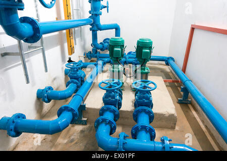 Water pump room Stock Photo - Alamy