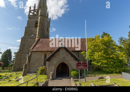 The Church of St. John the Baptist, Ruardean, Gloucestershire, England ...