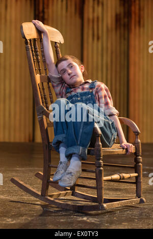 25/06/2015. London, UK. Ava Potter as Scout. Photocall for "To Kill a ...