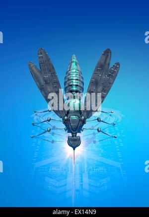 Futuristic insects, illustration Stock Photo - Alamy