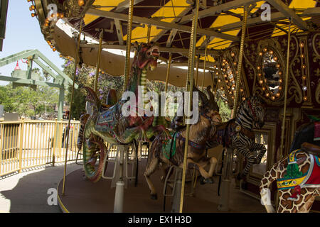 Dragon merry go round Stock Photo - Alamy