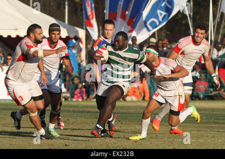 Zimbabwe player during the Rugby Africa Cup 2022, World Cup 2023 ...